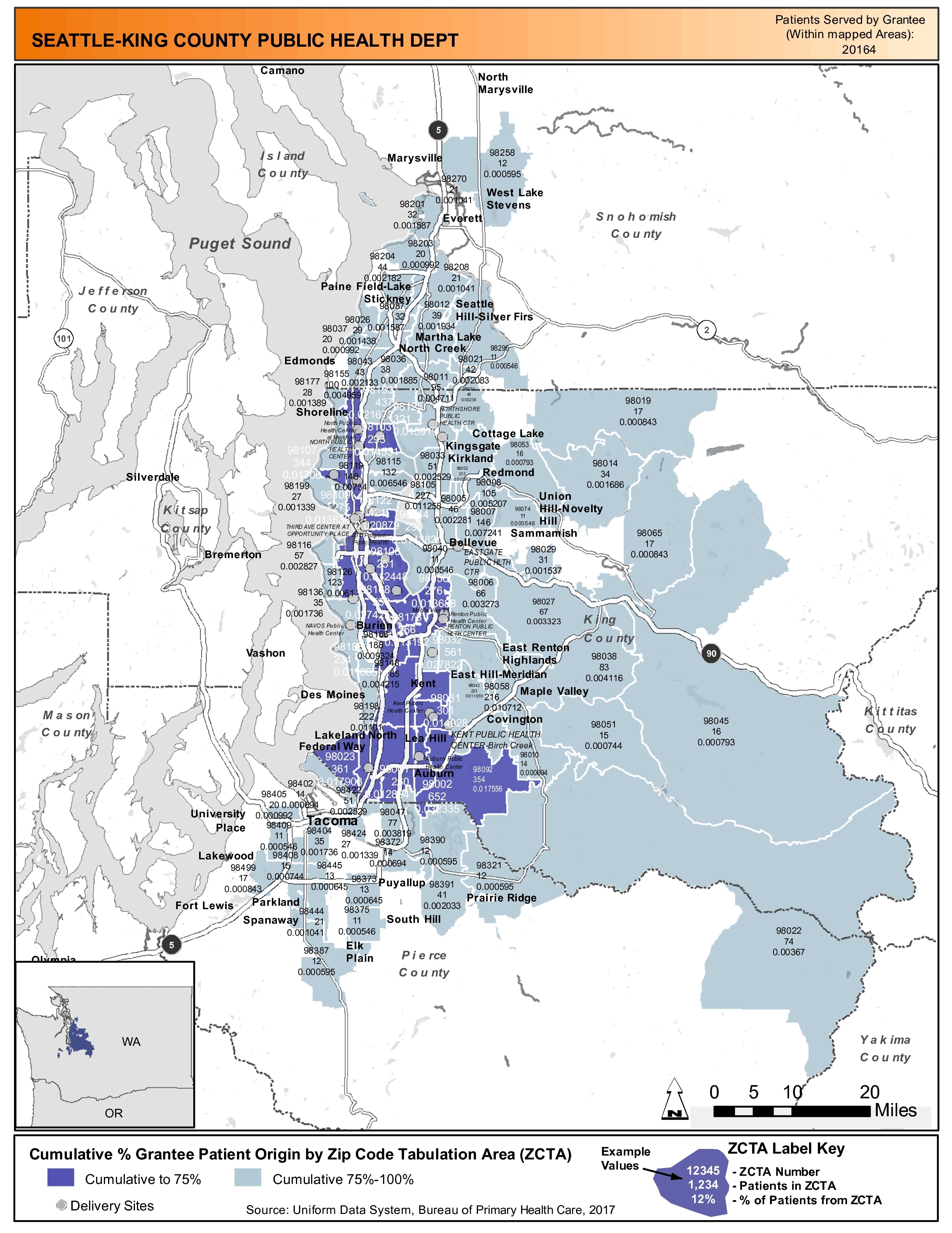 2017 SEATTLE-KING COUNTY PUBLIC HEALTH DEPT Health Center Program ...