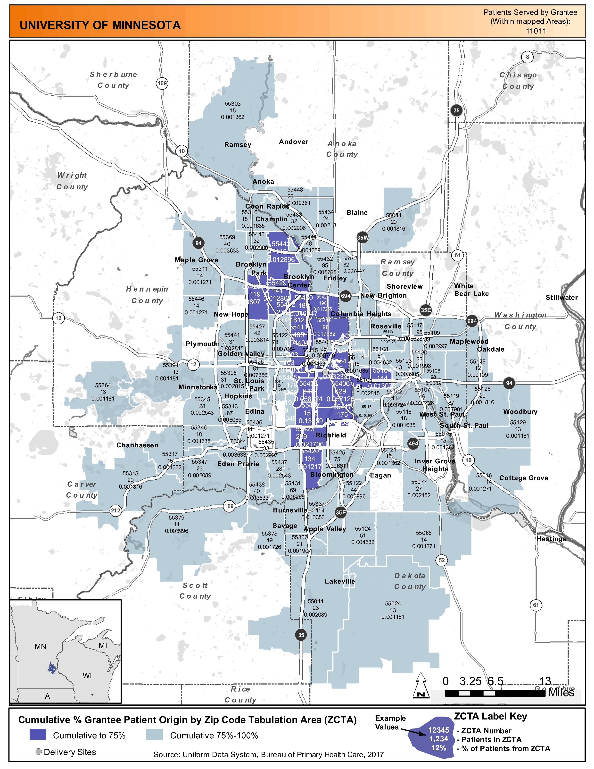 U Of Minnesota Campus Map - Map
